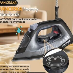 Pancera | Other | Black Pancera Steam Iron | Poshmark